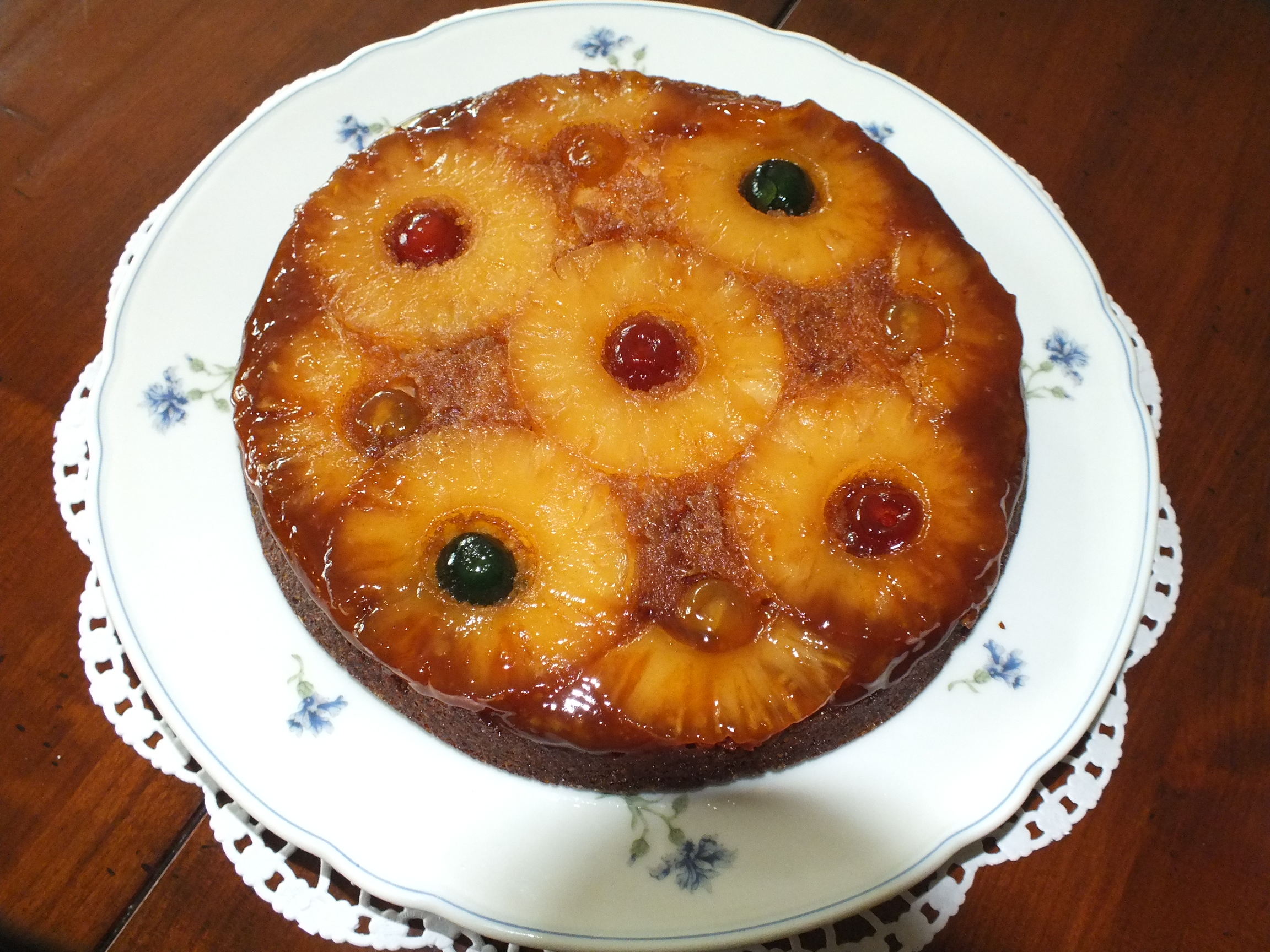 Ananastaart upside-down - Online Recepten - KookJij