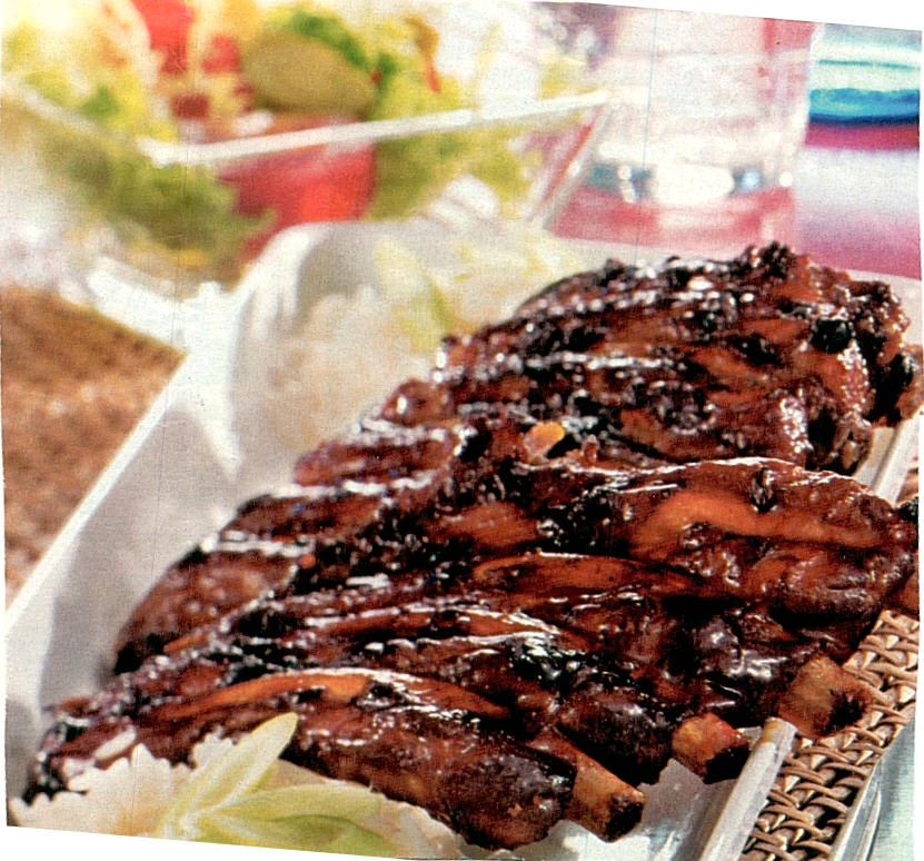 Gemarineerde pikante ribbetjes met rijst - Online Recepten - KookJij