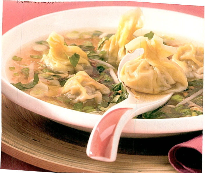 Thaise wontonsoep - Online Recepten - KookJij