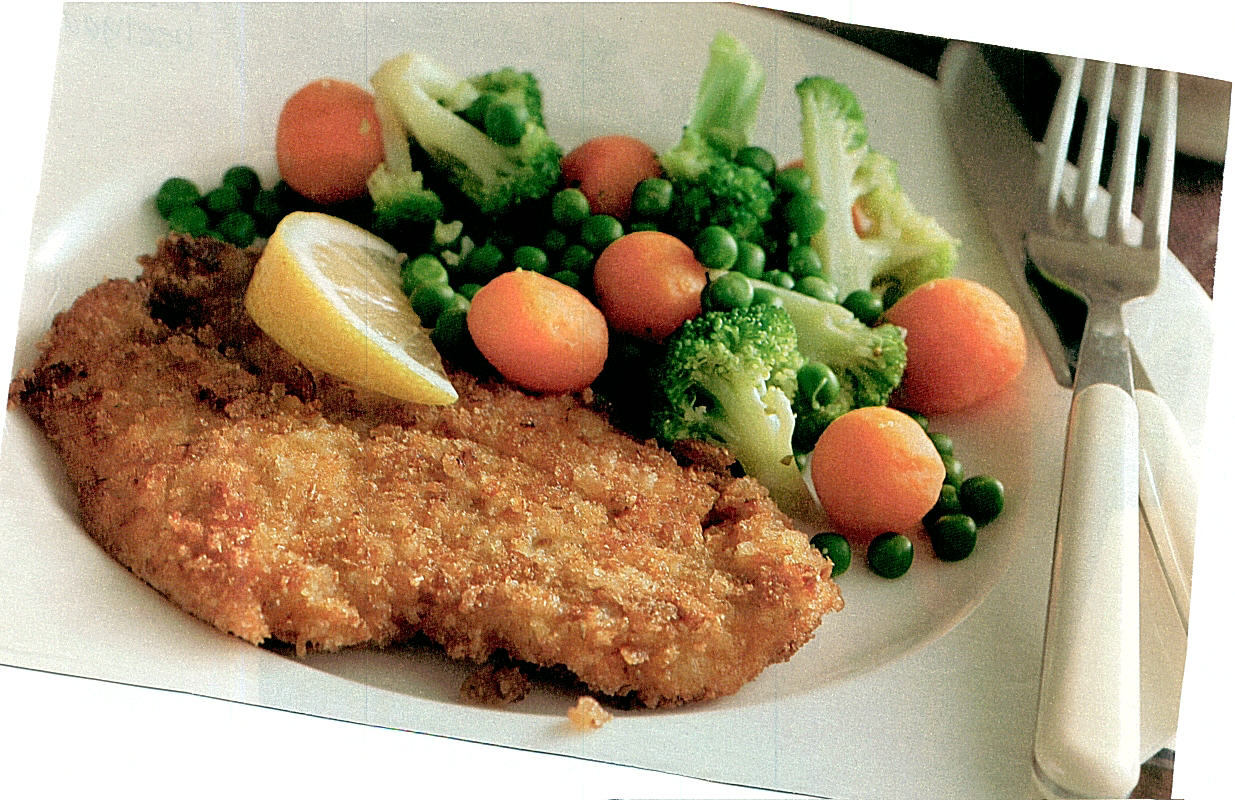 Krokante scholfilet met stoomgroenten - Online Recepten - KookJij